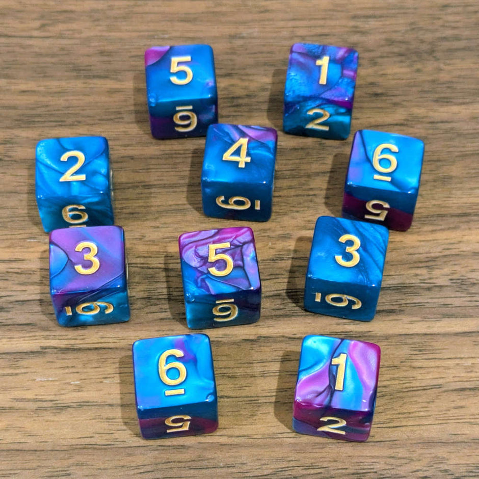 D6 Dice: Free UK Shipping - Dice Dragons
