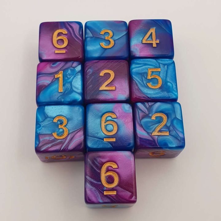 D6 Dice: Free UK Shipping - Dice Dragons