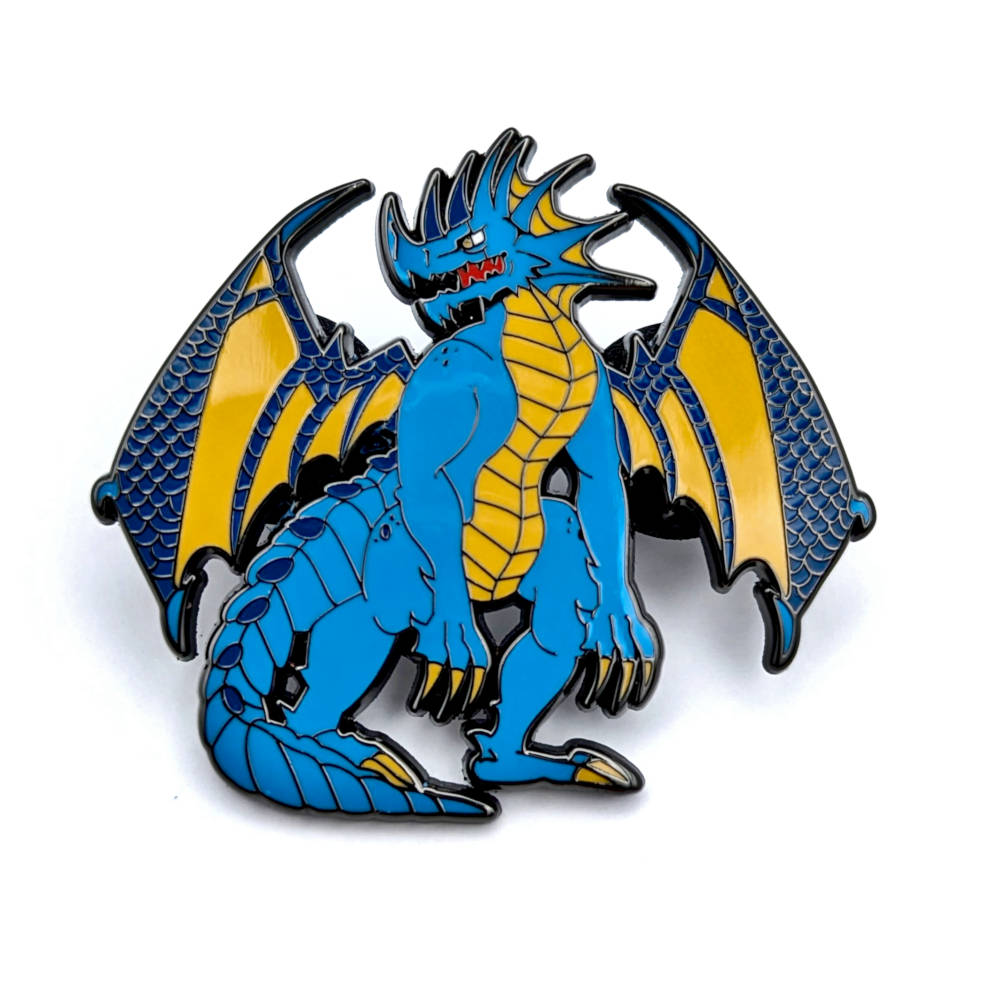 Chromatic Dragon Pins - Dice Dragons