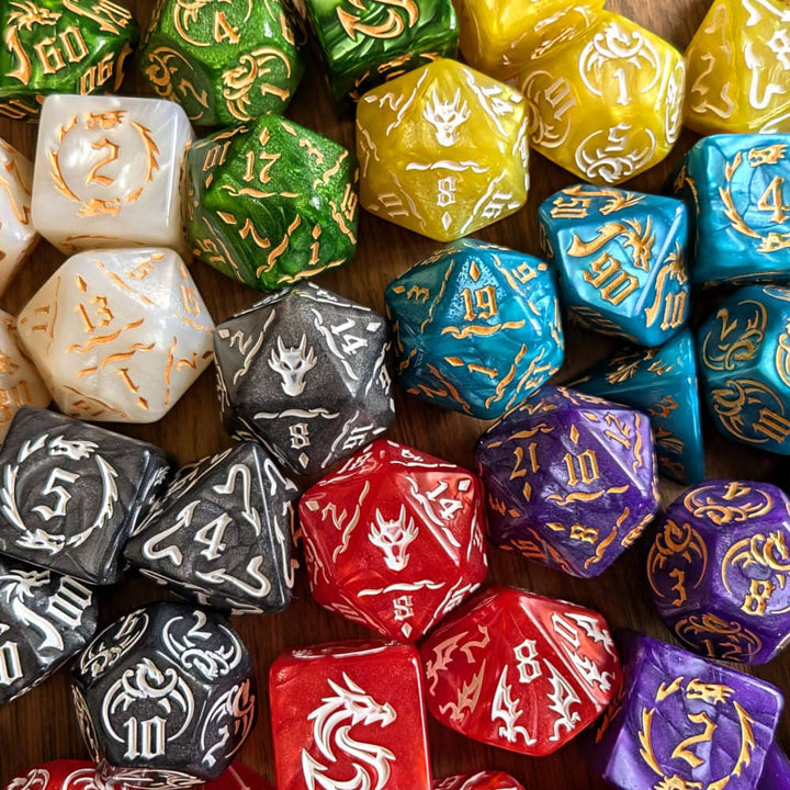 D&D Dice Sets & Tabletop Accessories - Dice Dragons