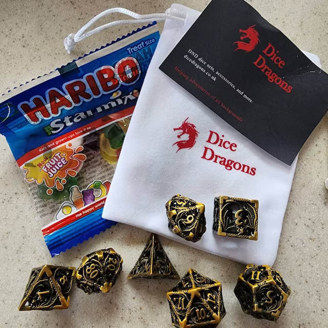 D6 Dice: Free UK Shipping - Dice Dragons