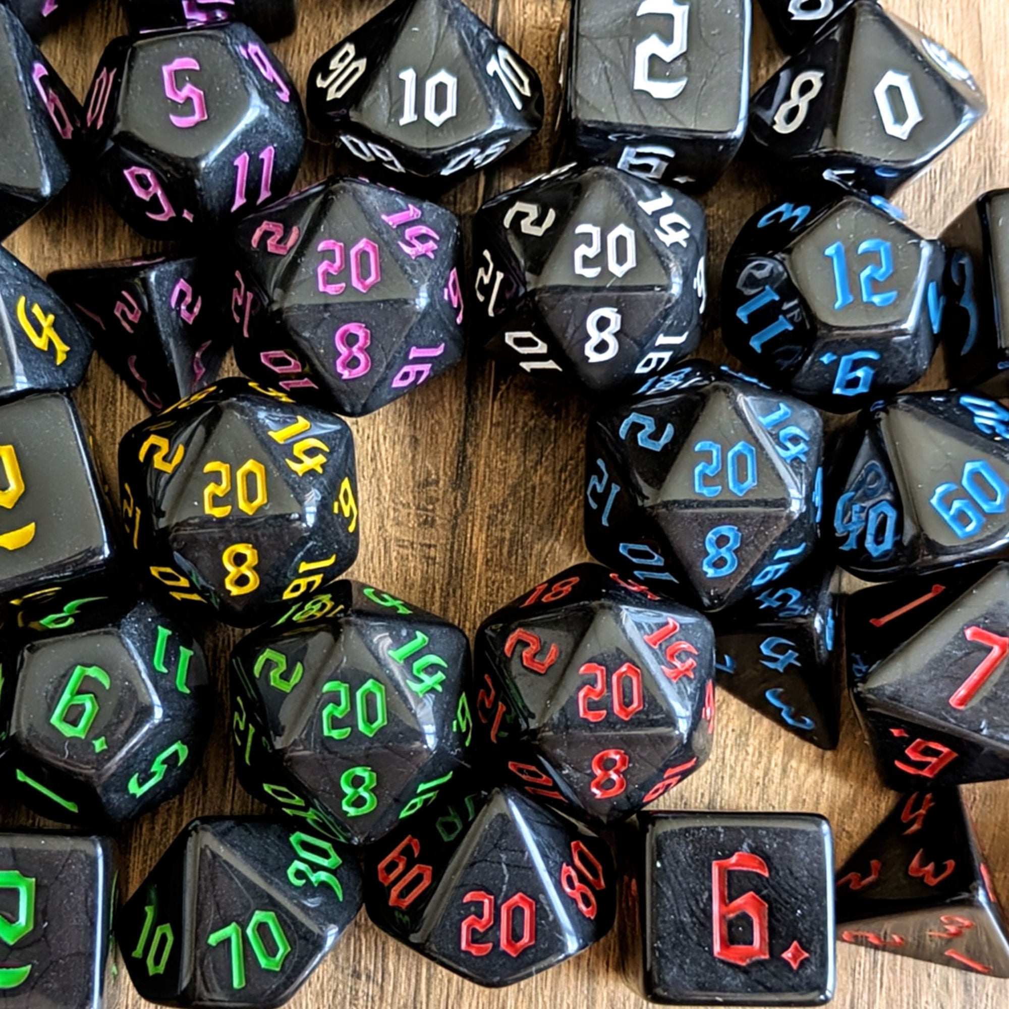 Full Moon Dice Sets - Dice Dragons