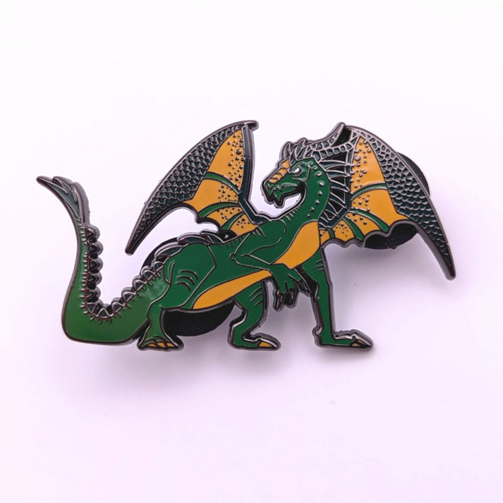 Chromatic Dragon Pins - Dice Dragons