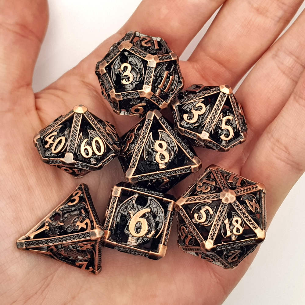 Infernal Skull Dice Set - Dice Dragons