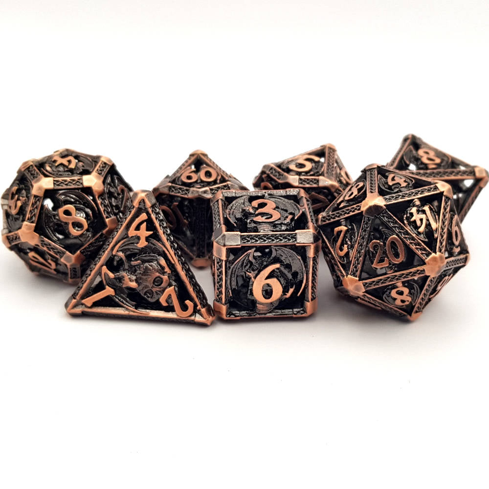 Infernal Skull Dice Set - Dice Dragons