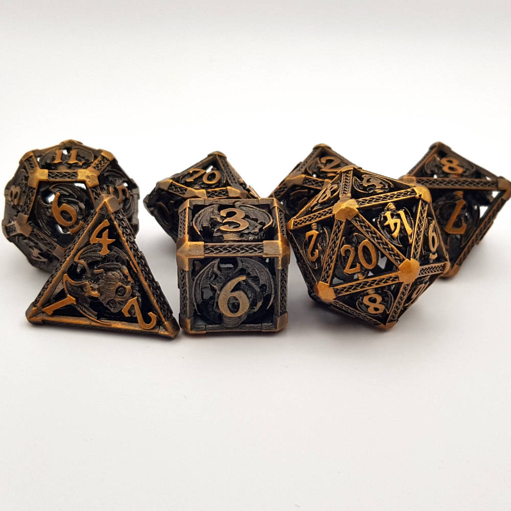 Infernal Skull Dice Set - Dice Dragons