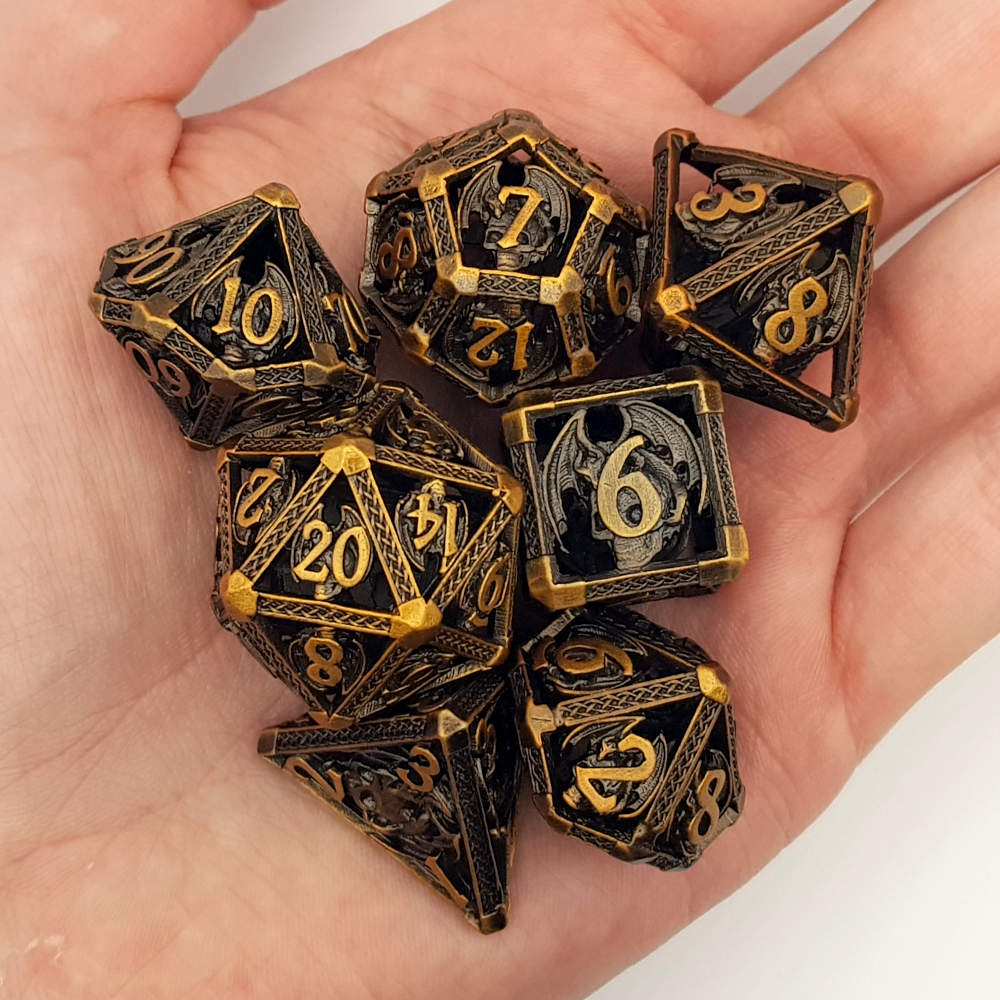 Infernal Skull Dice Set - Dice Dragons