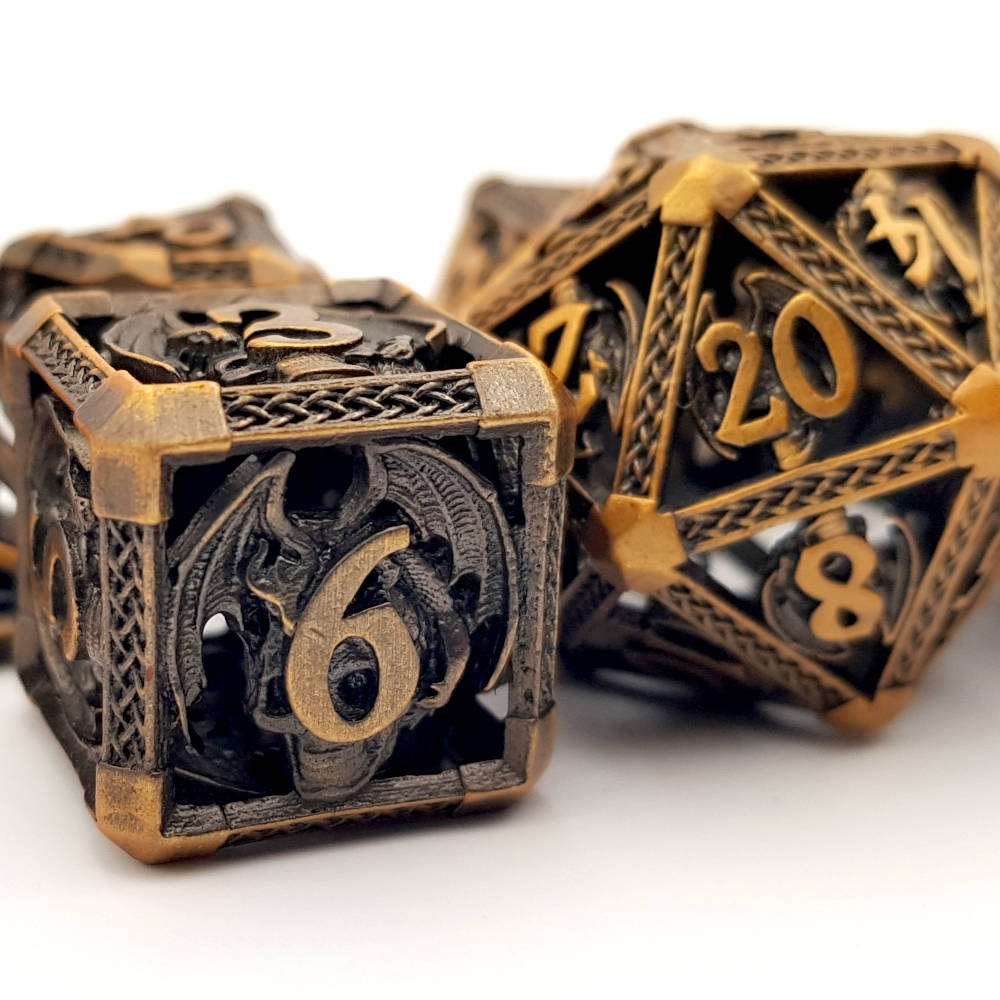 Infernal Skull Dice Set - Dice Dragons