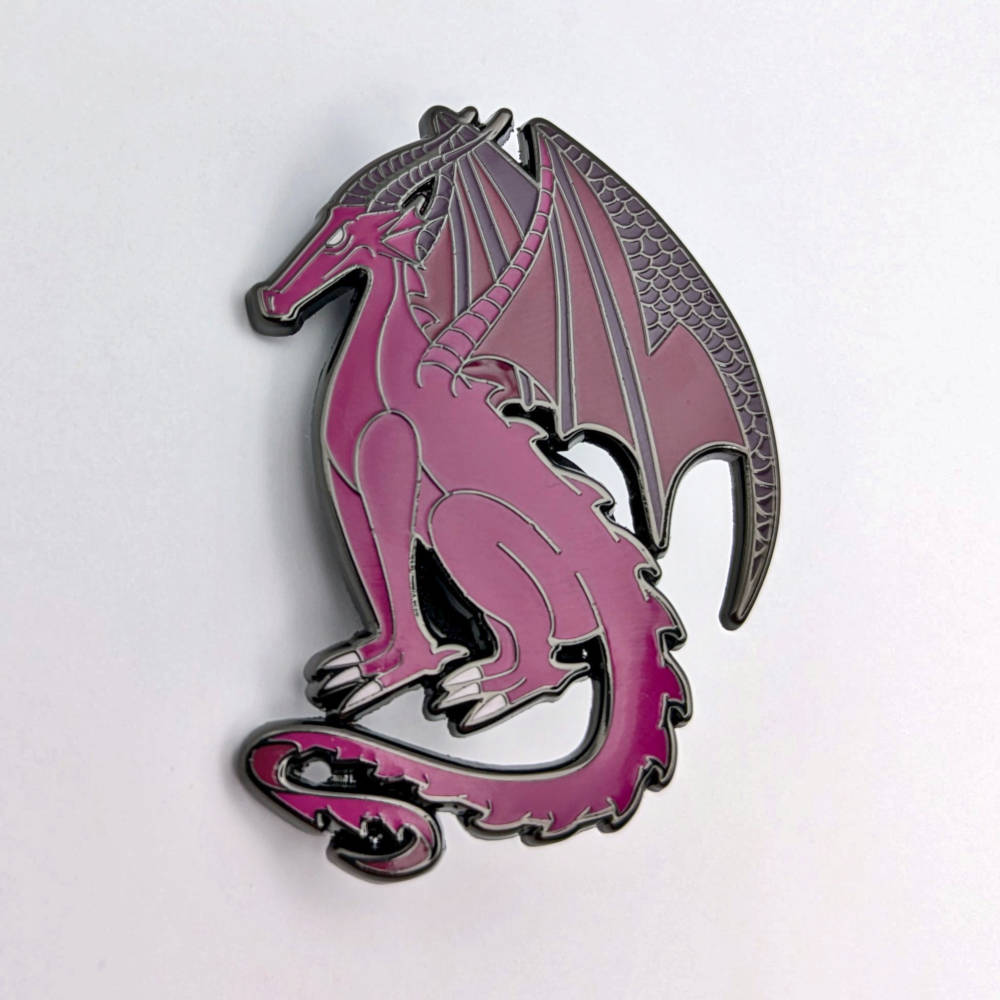 Chromatic Dragon Pins - Dice Dragons