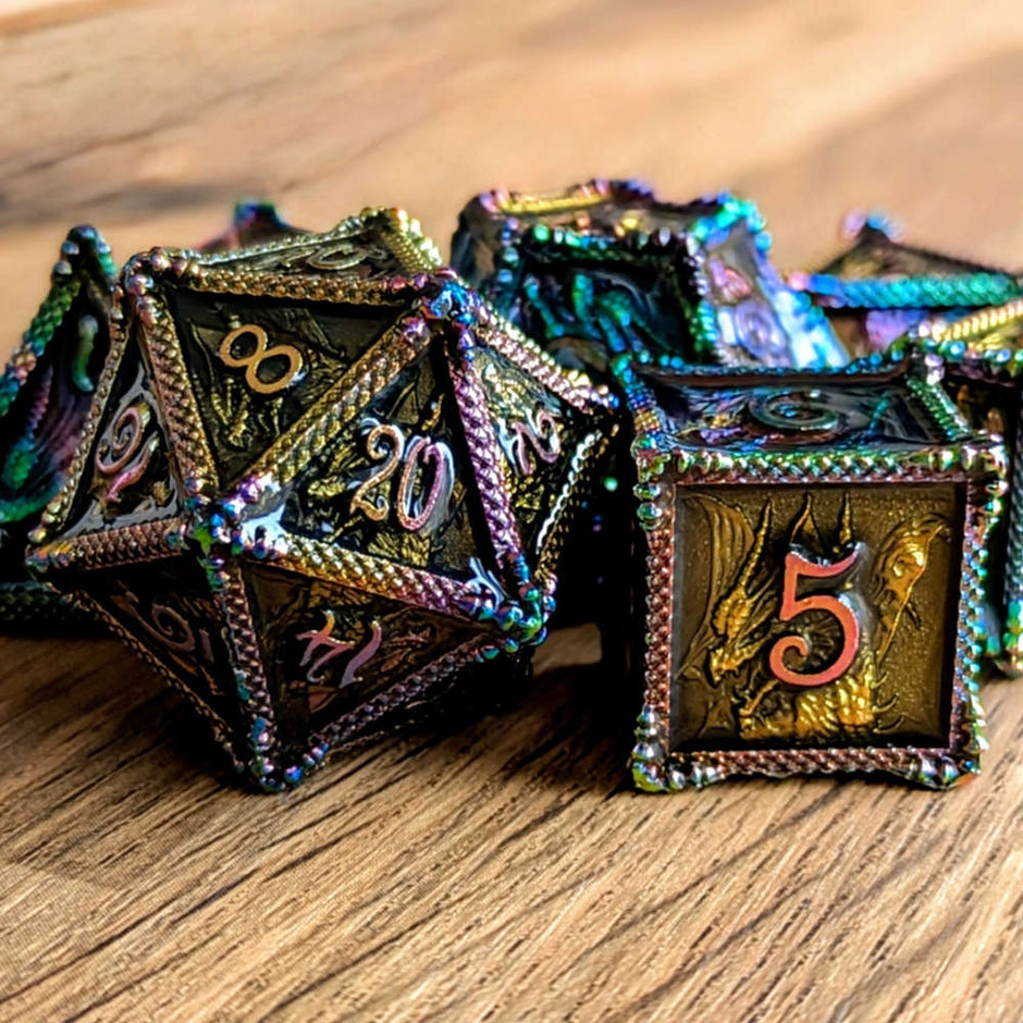 Metal Dice: Wide Range | Free UK Shipping - Dice Dragons