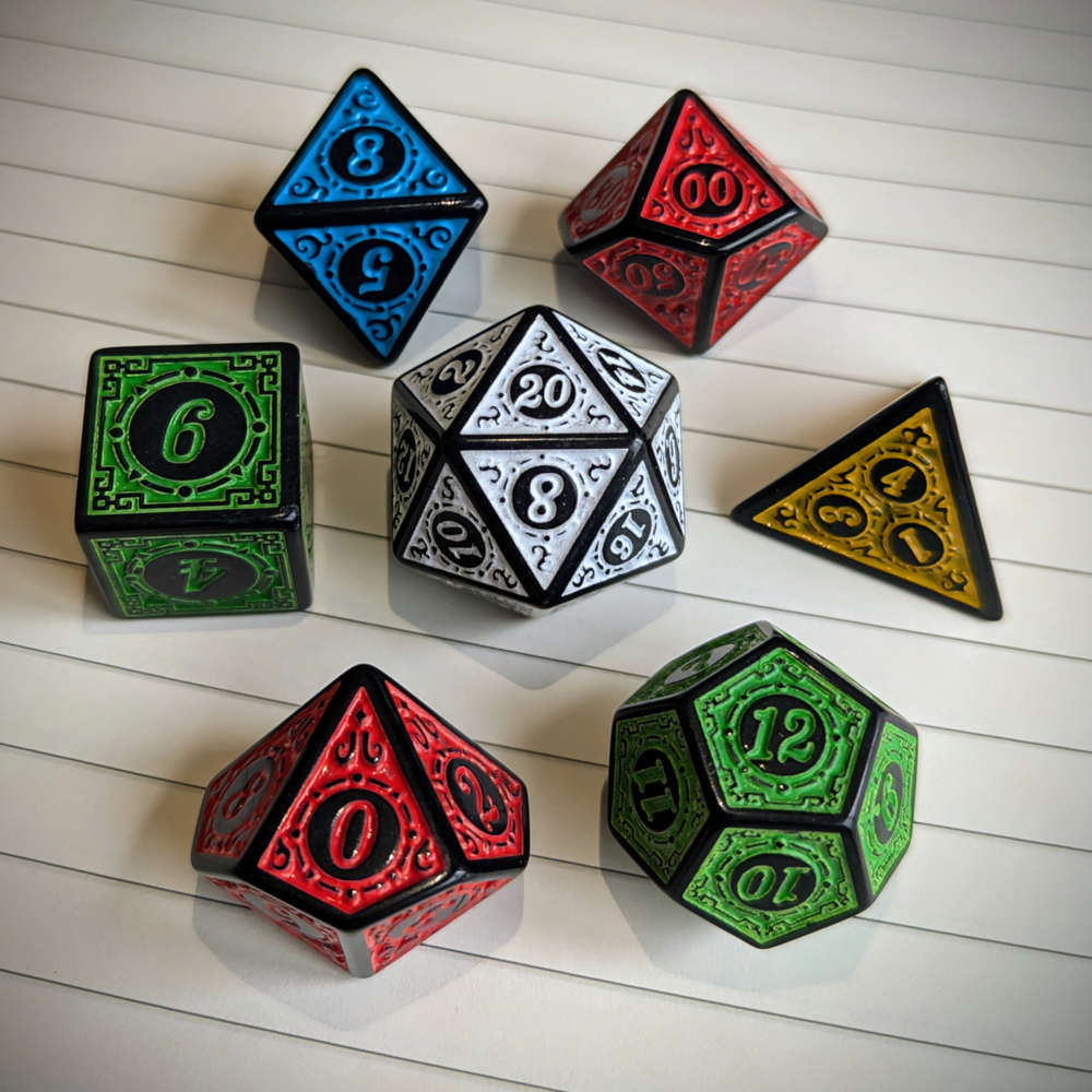 Runic Dice Sets - Dice Dragons
